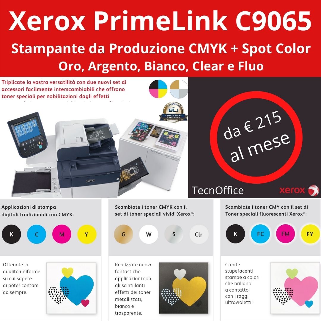 PrimeLink C9065 - Concessionaria Xerox e Mimaki